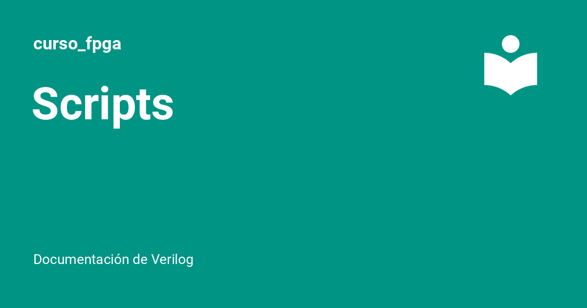 Scripts - curso_fpga